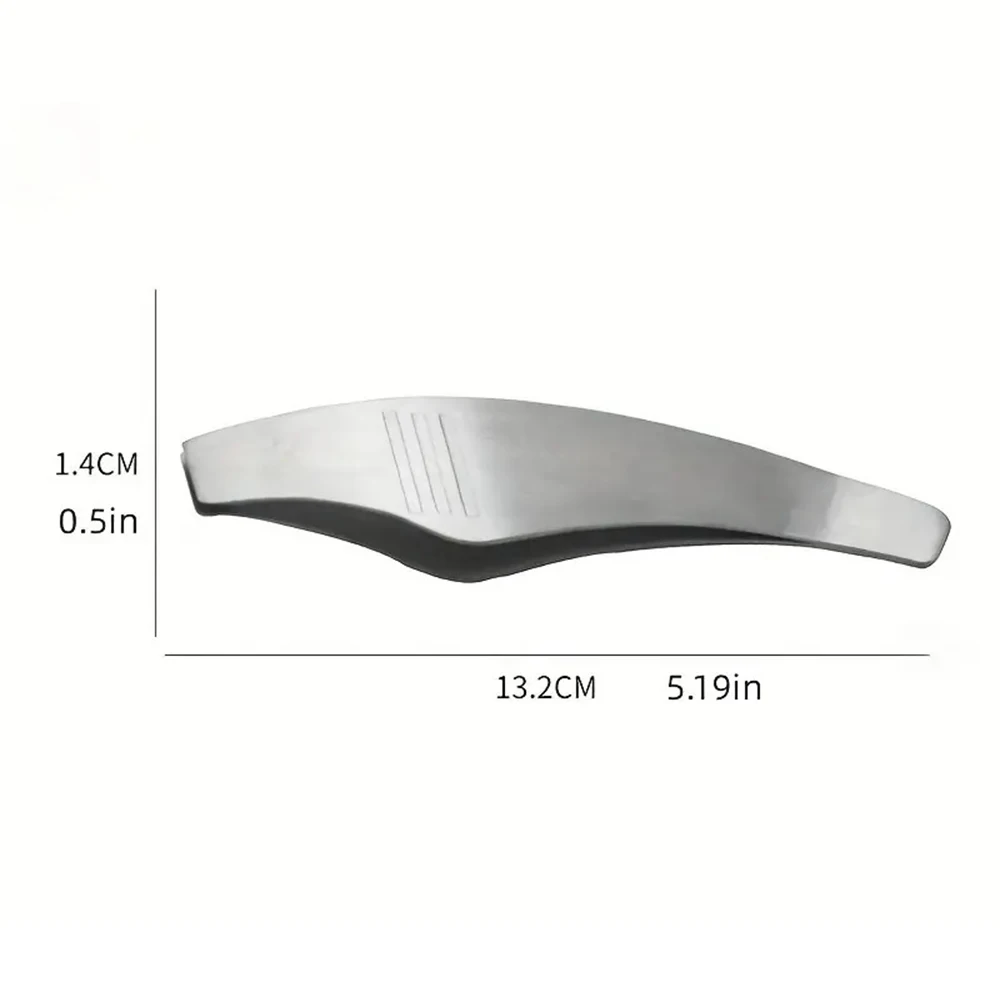 Stainless Steel Fish Shaped Fish Bone Tongs Fish Bone Tweezers Fishbone ...