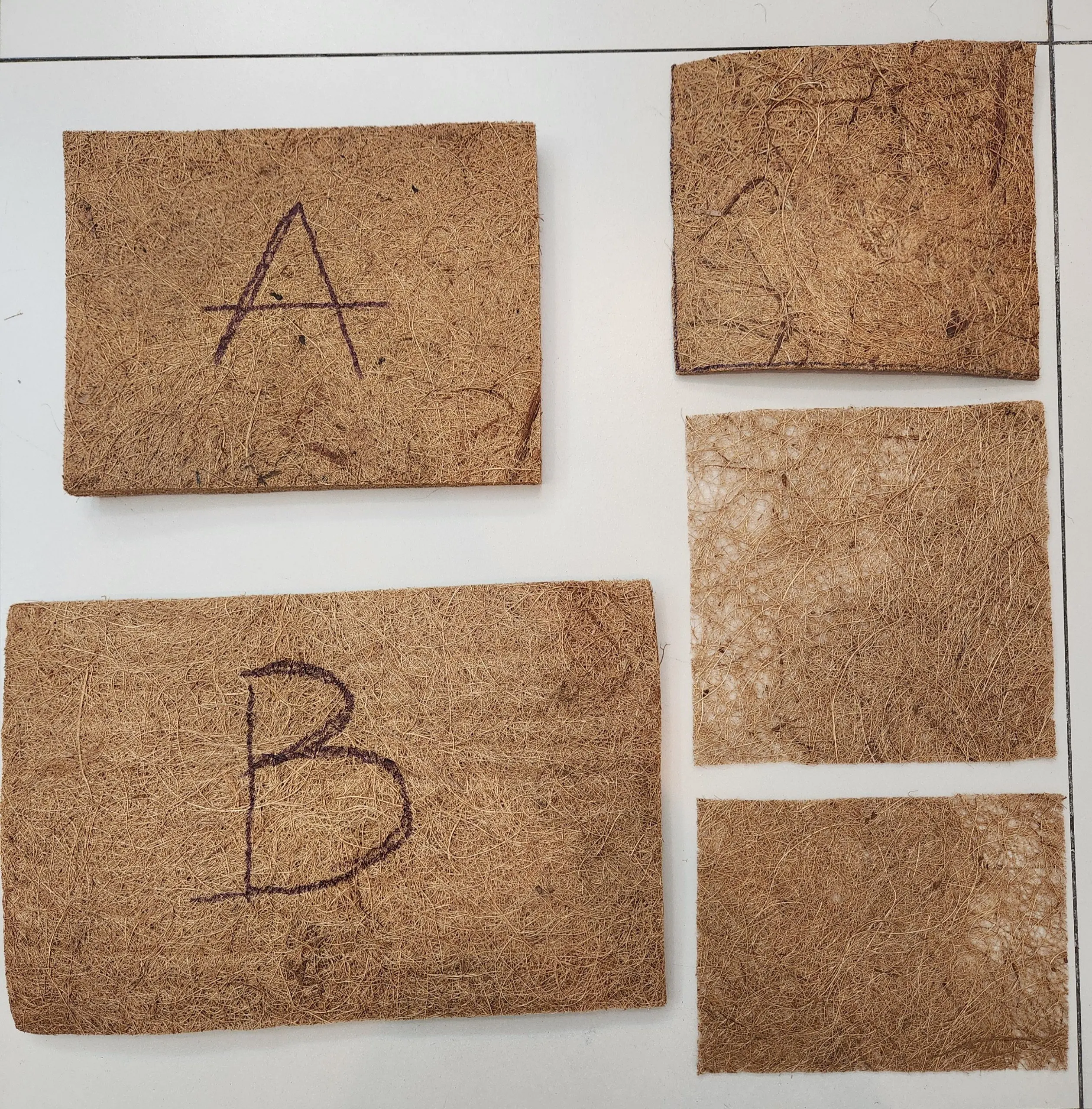Bio-degradable Coir Sheet Or Coir Tape 100% Natural Coconut Fiber With ...