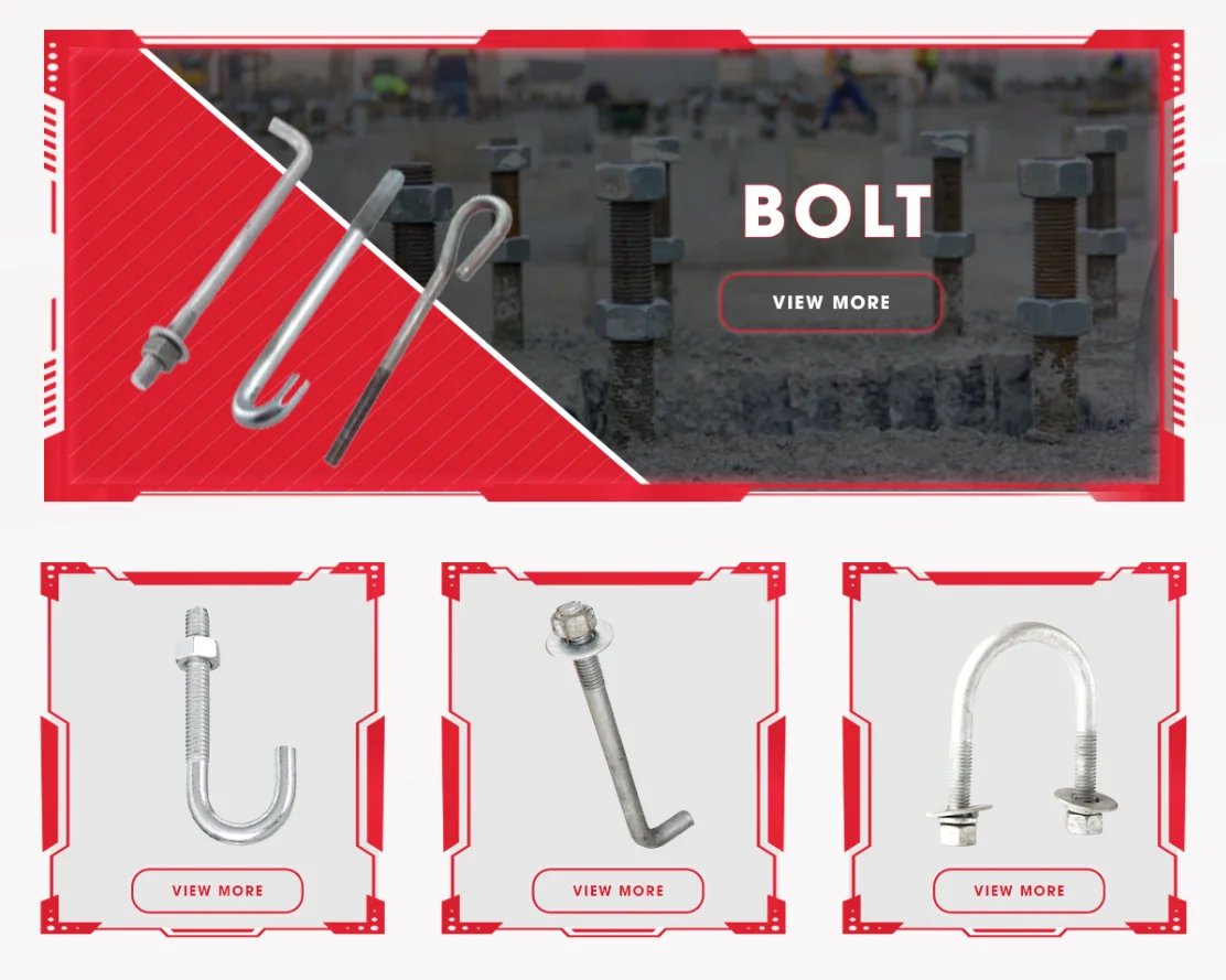Satisfied Prices First-class Heavy Tensile Zinc Plated Foundation Bolt ...