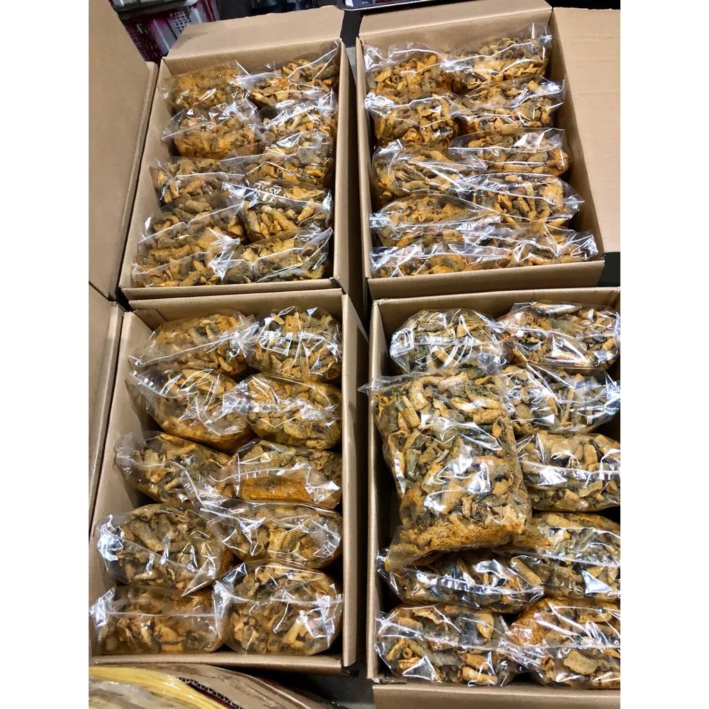 Crispy Fish Skin Snack So Delicious - High Export Fried Fish Skin ...