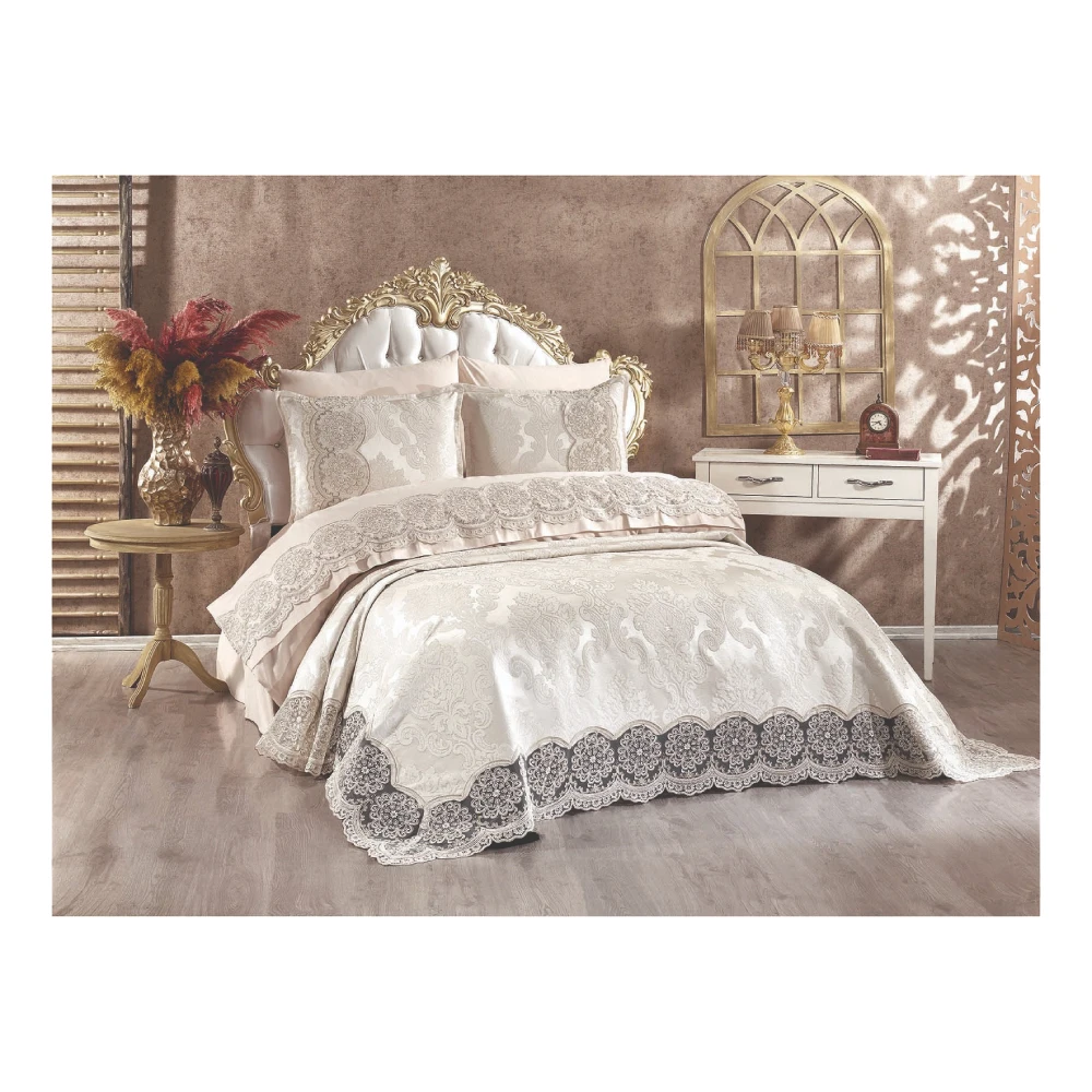 Violet Luxury Bedspreads Bedspread With Special Laces High Quality ...