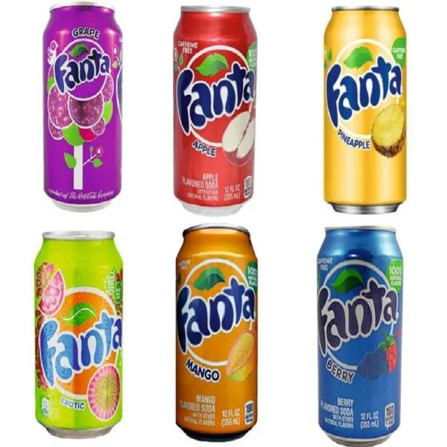 Buy Fanta Exotic 330ml / Fanta Soft Drink (slim) / Fanta Fruit Soda ...