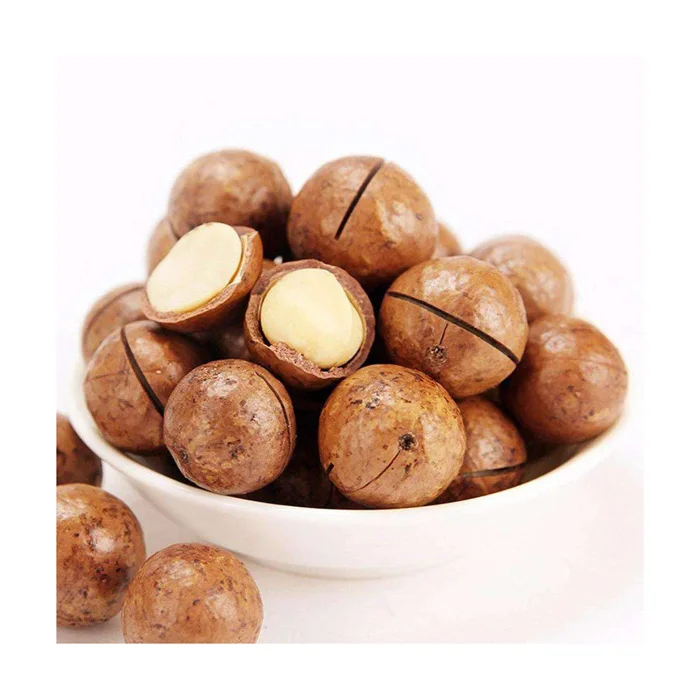 Macadamia Nuts Raw Salted Roasted Maca Powder Healthy Food Macadamia In ...