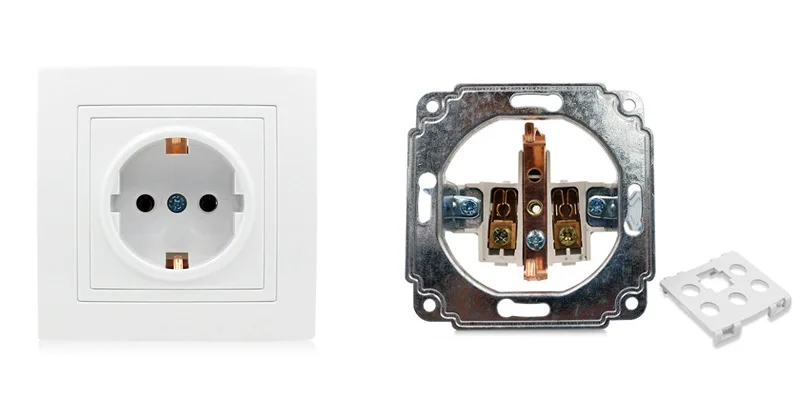 EU Standard German Socket 16A with USB Ports - Customized Support