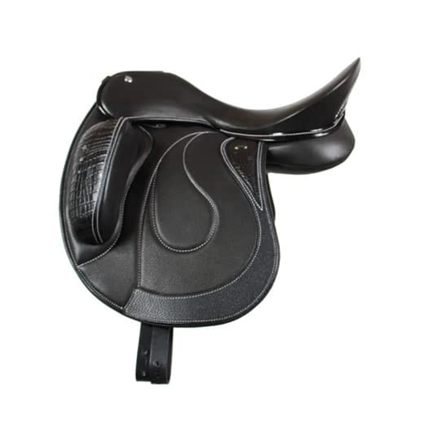 2024 New Equestrian Horse Leather Dressage Saddle High Quality Saddle ...