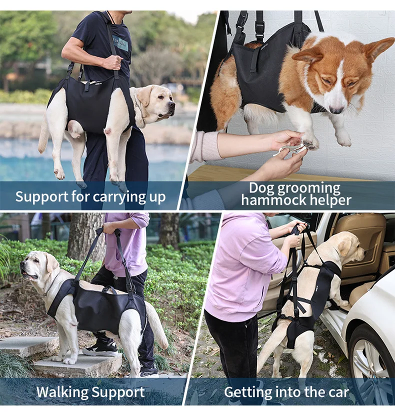 Hind Leg Full Body Support Hammock Sling for Disabled Dogs