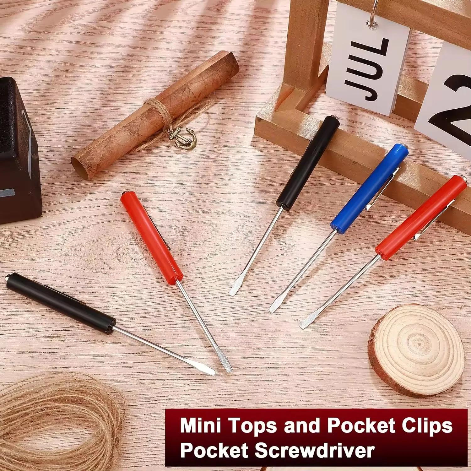 Pocket Mini Screwdriver Pen - Customizable Promotional Gift