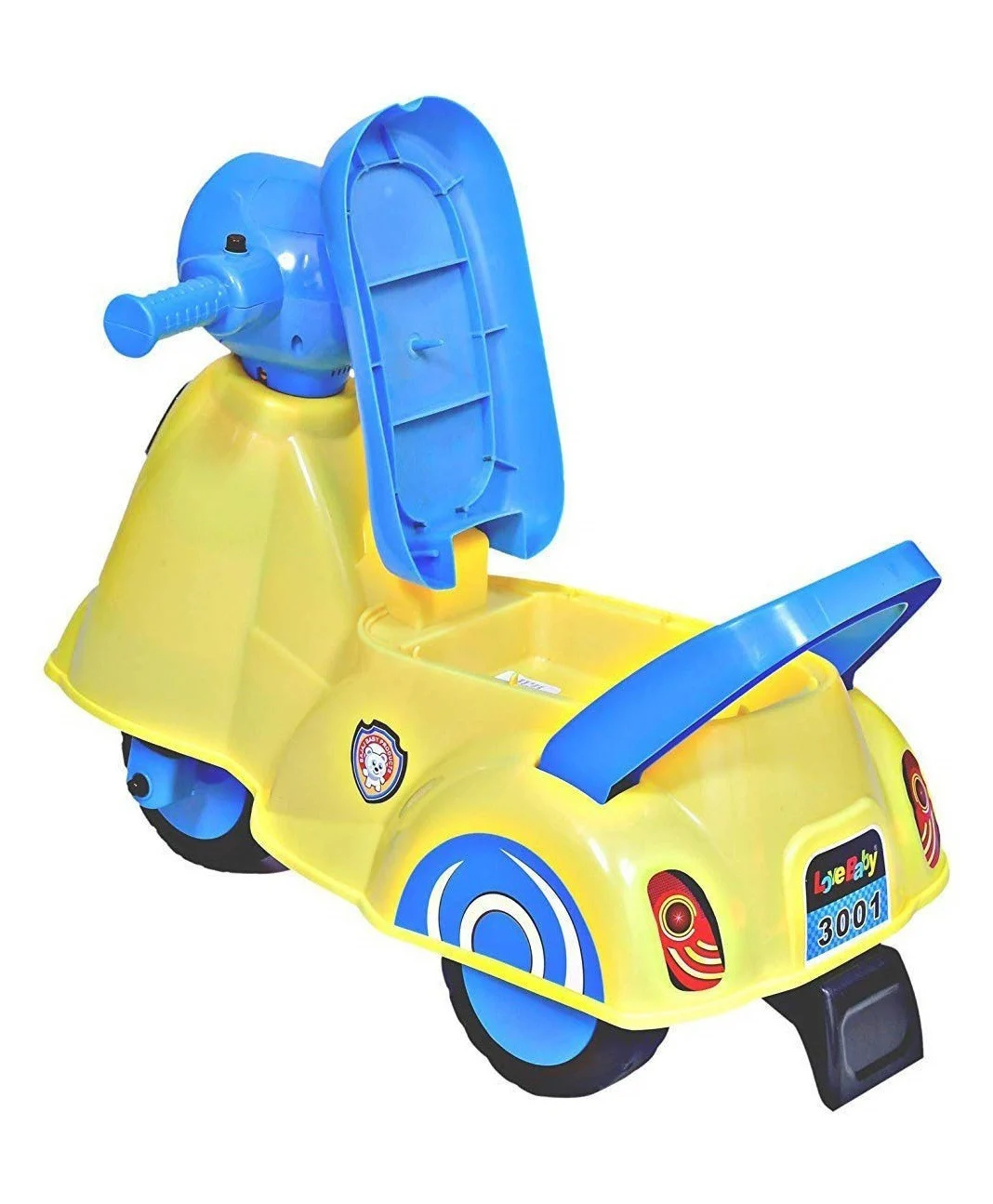 Kids Ride On 3 Wheeler Scooter Manual Push Ride On Children Scooter 2 ...