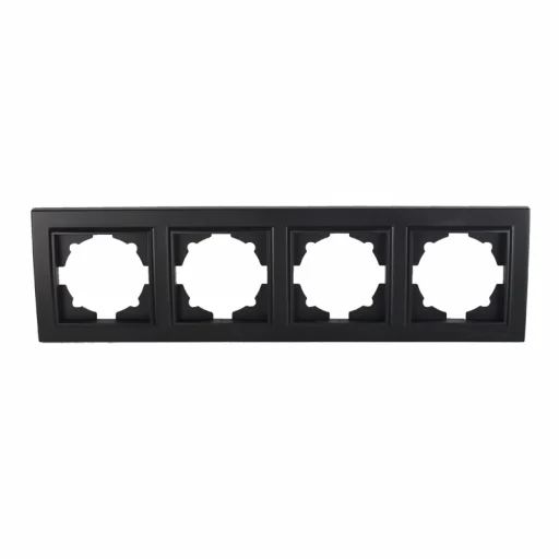 Modern Frame Socket Switch Four-seater Frame 16a For Wall Sockets Eu/uk ...