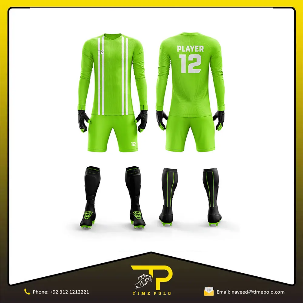 High Quality Football Uniforms Club Uniform Logo Design Quick Dry ...