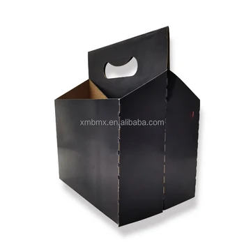Corrugated Material Cardboard 4 Count And 6 Count Custom Printing ...