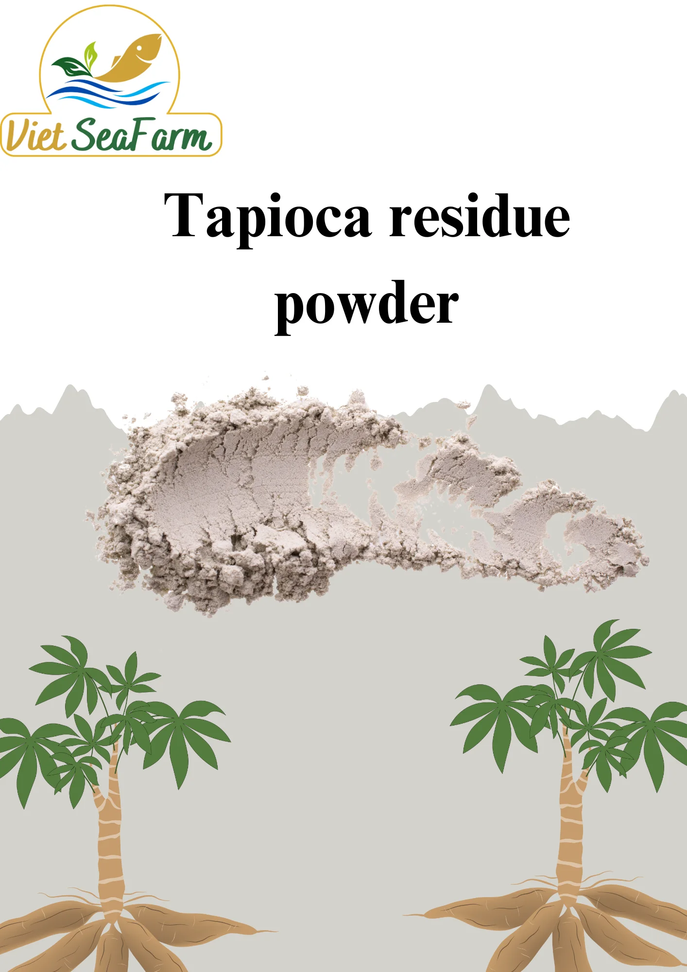 Vietnamese Tapioca Residue Powder/pellet Dried Animal Feed For Pig Dog ...