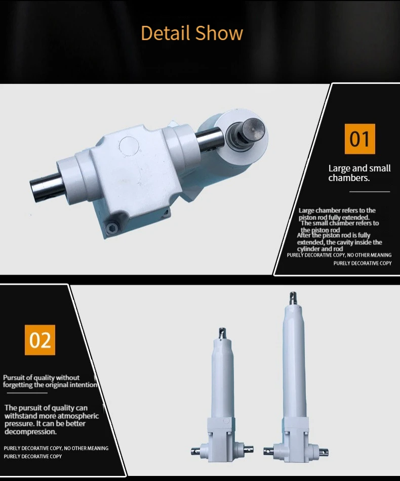 FOOT OPERATED HYDRAULIC ACTUATOR PUMP for Hospital Beds