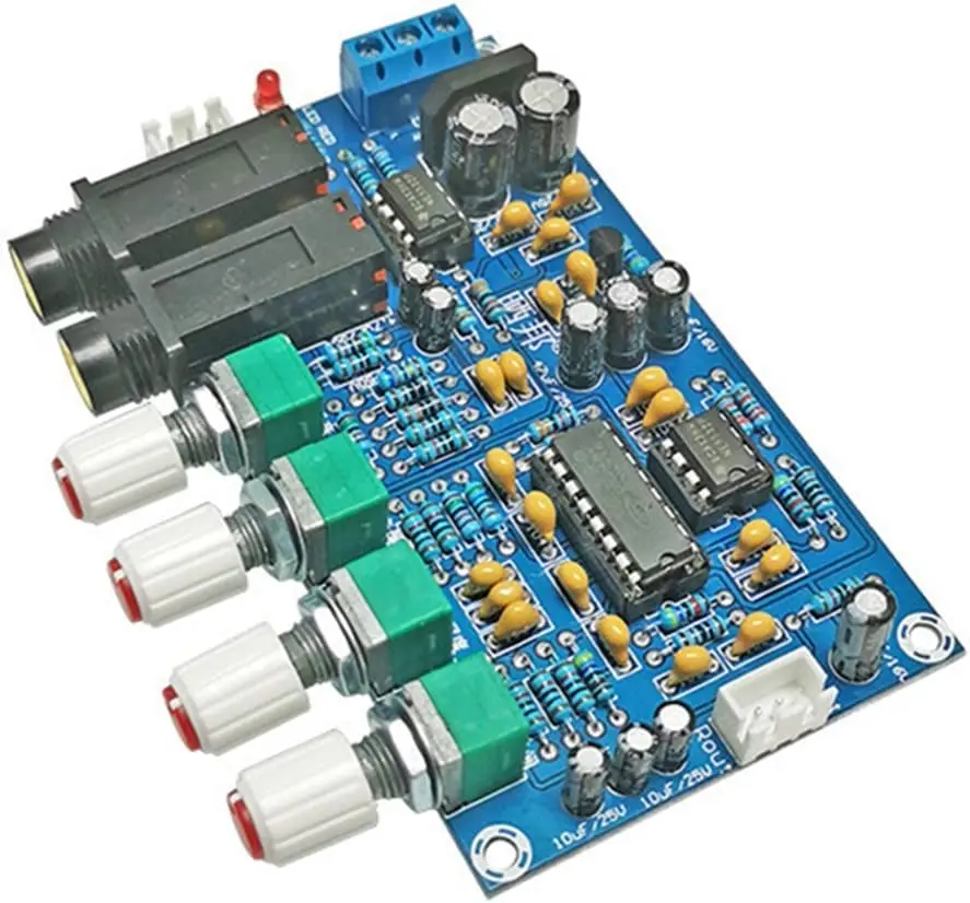 PT2399 Karaoke Amplifier Module - Dual AC12V Echo Mic Board for ...