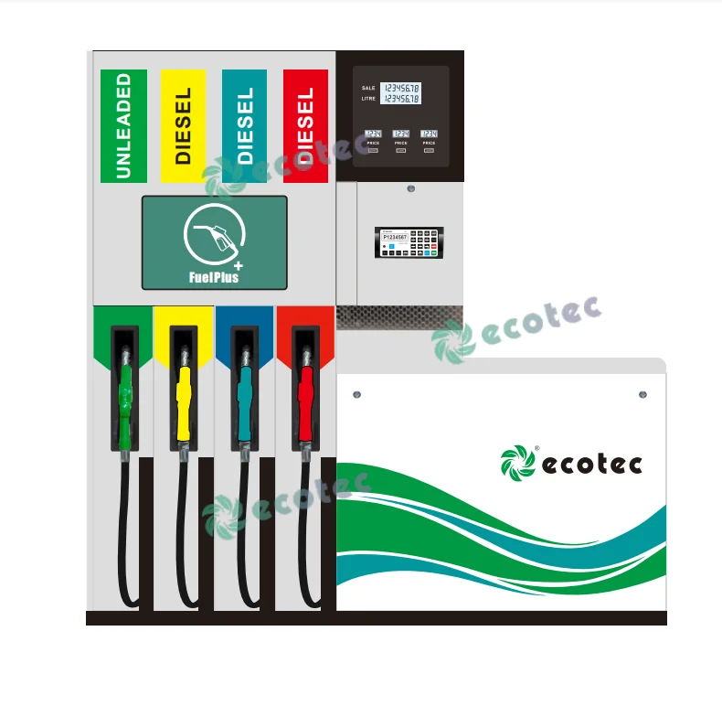 ECOTEC Fuel Dispenser - Efficient 8 Nozzle Vending Machine