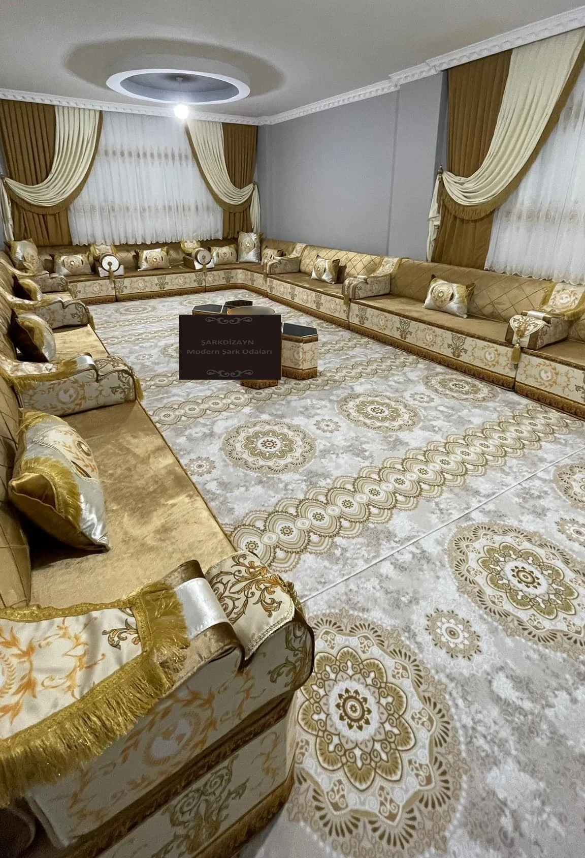 Arabic Majlis Moroccan Majlis Design | Sitting Height 40cm | Sofa ...