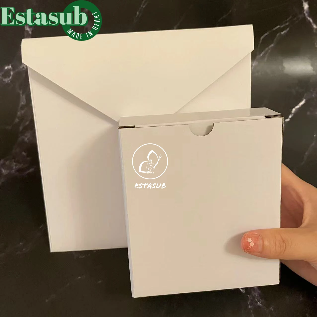 New Arrival Hot Selling Sublimation Multicolor Heart Shaped Blank ...