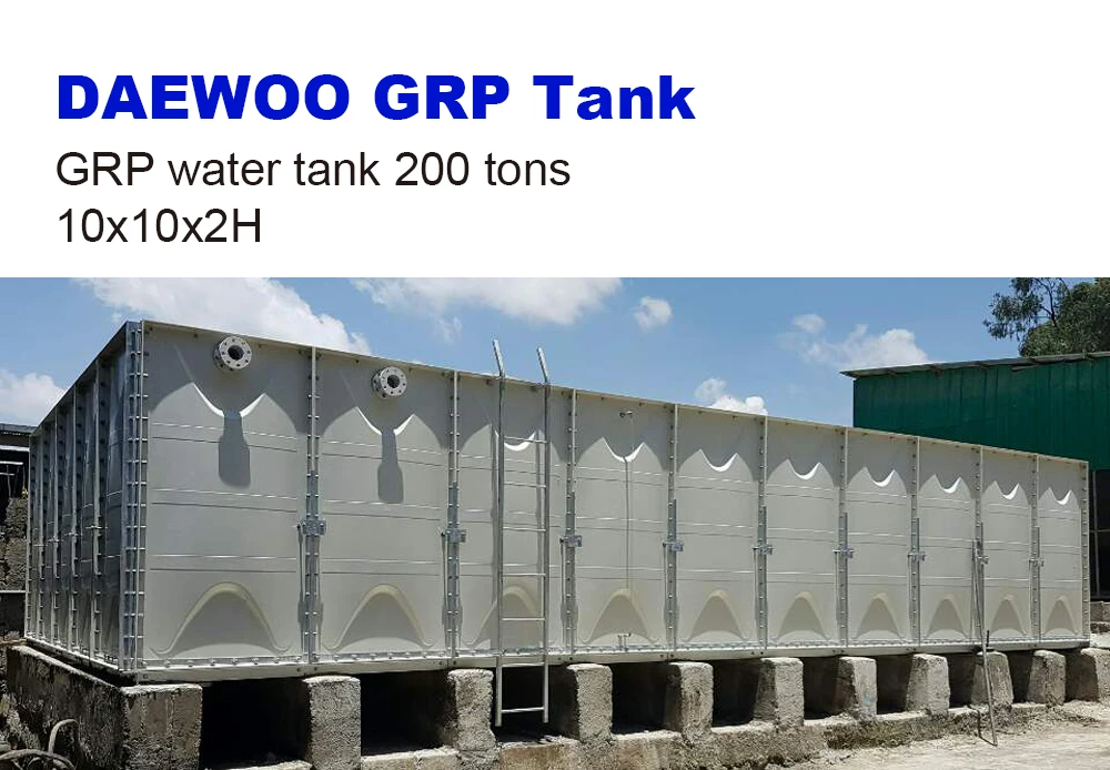Industrial Water Tank Daewoo Grp Water Tank 200 Tons Excellent ...