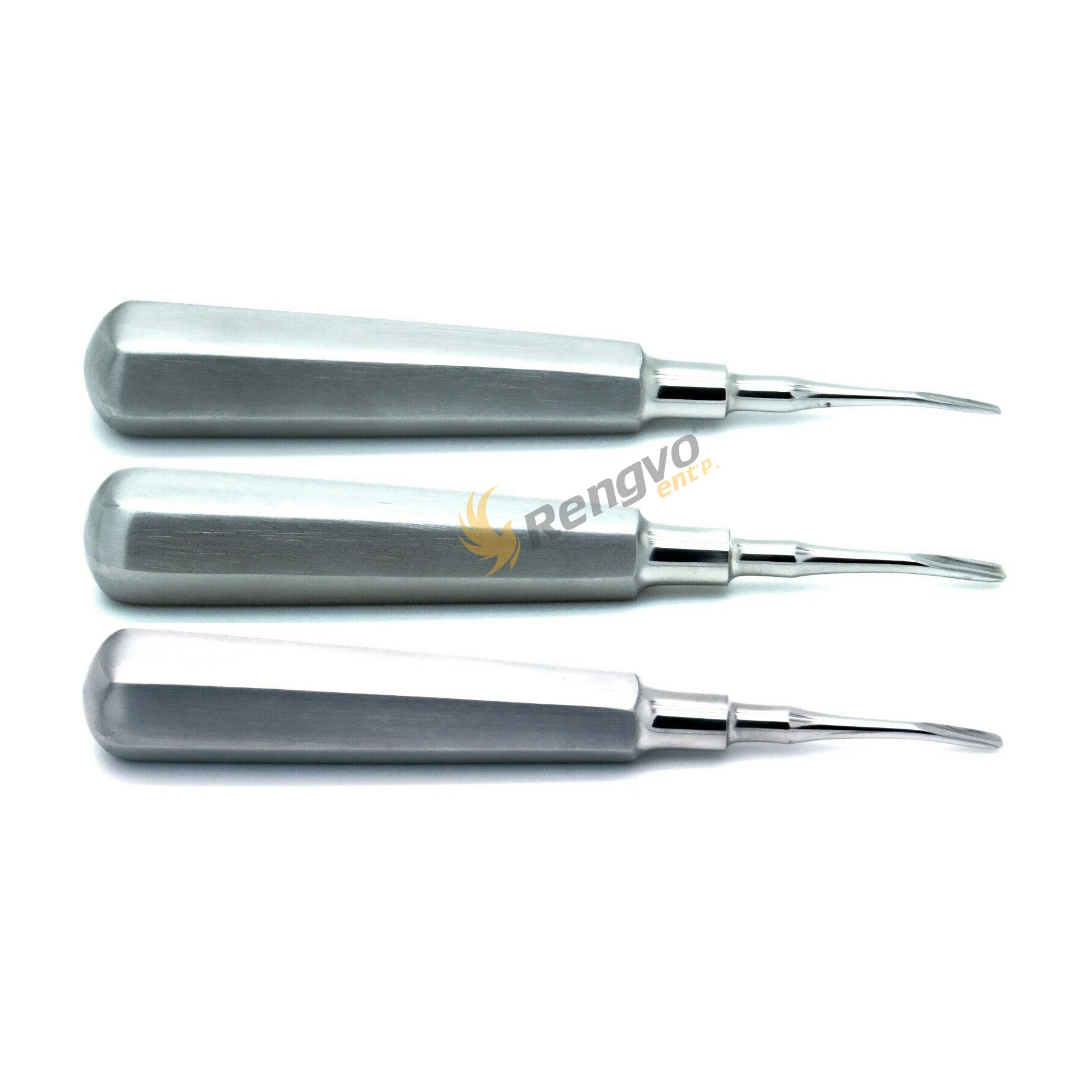 Dental Elevator Surgical Root Instruments Curved Tip 2mm,3mm,4mm New ...