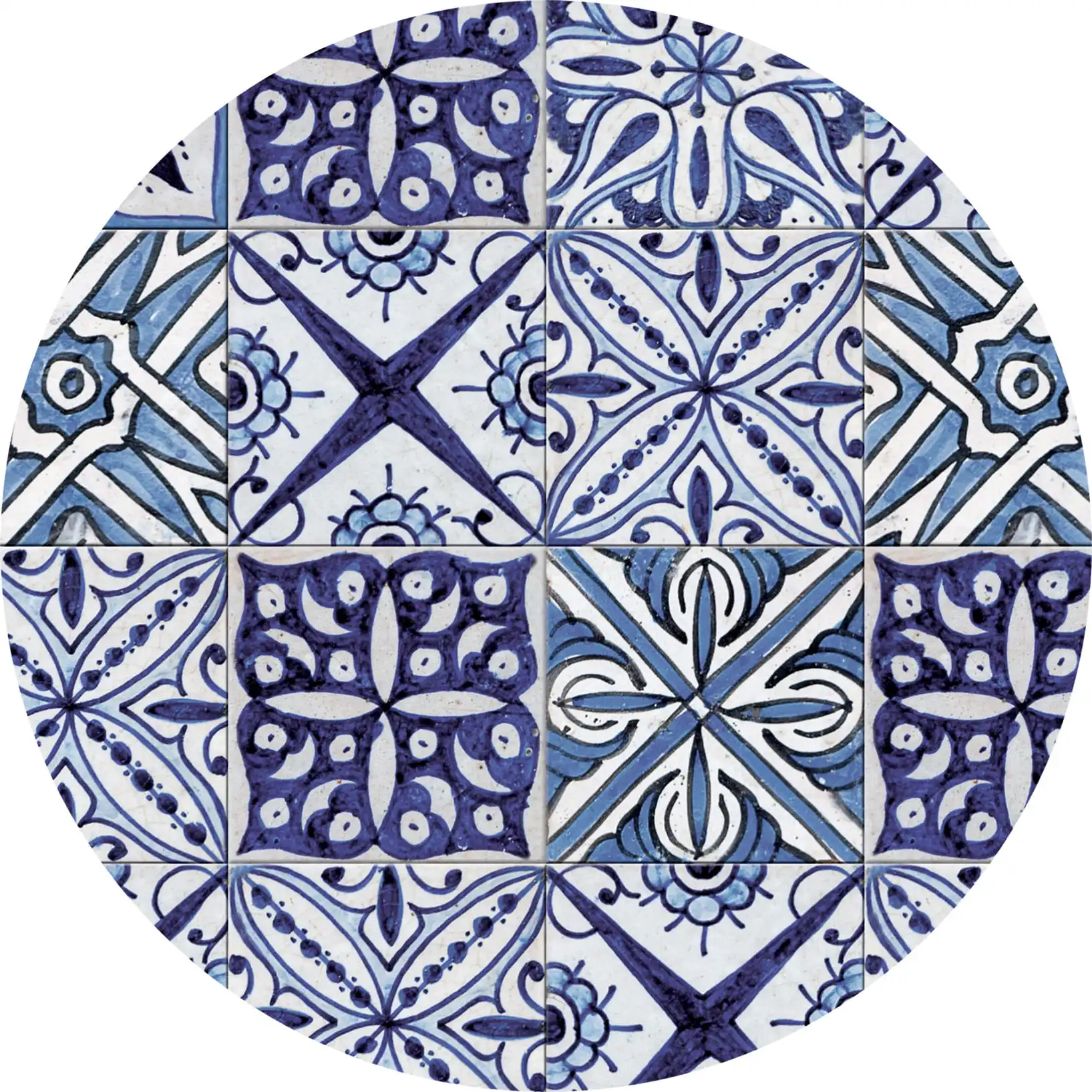 Best Made In Italy Custom Graphic Round Wooden Placemat Italian ...