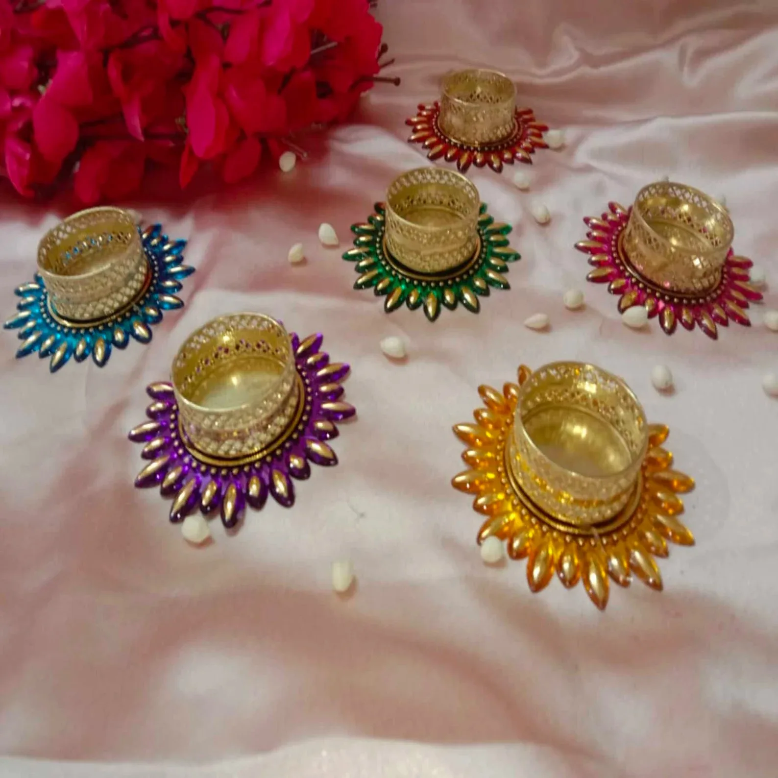 Hot Sale Diwali Tea Light Holders Diwali Decor Handmade Diyas Diwali ...