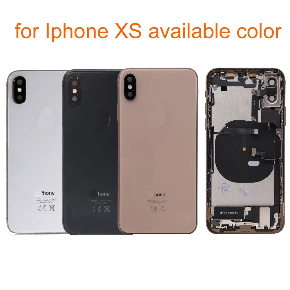 Replacement Mid-frame Chassis Back Housing Cover For Iphone Xs Full ...