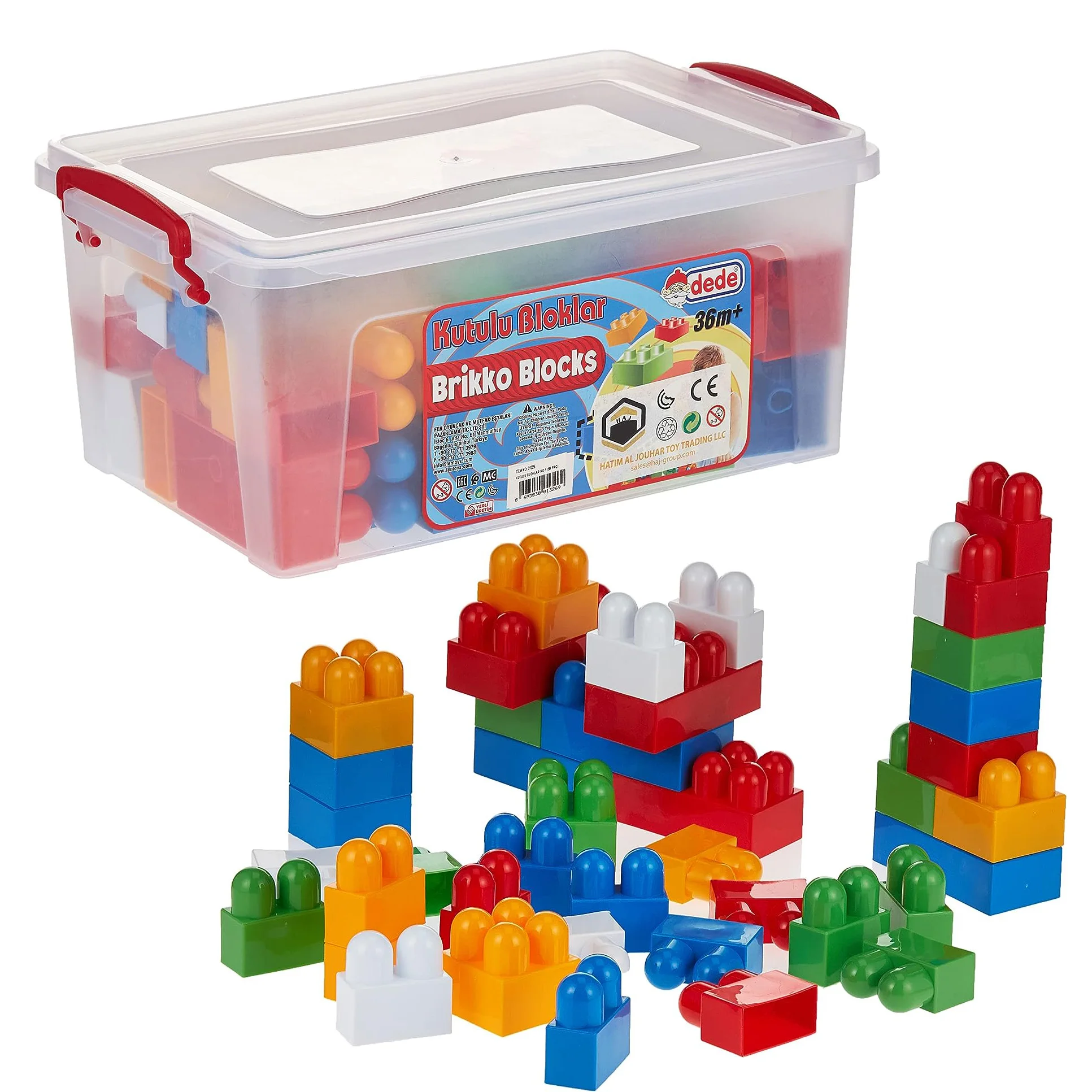 Boxed Blocks In A Case No: 2 (72 Pcs) Endless Building Fun With 72 ...