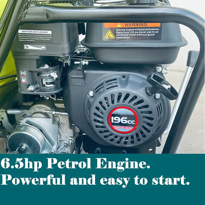 500KG Motorized Wheelbarrow Petrol 6.5HP - 3F1R Dumper