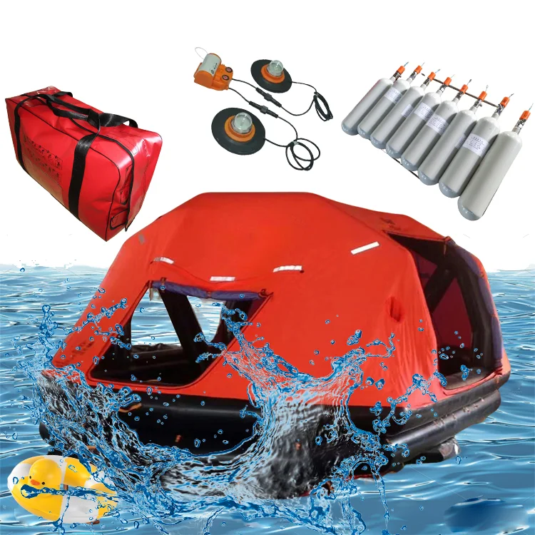Self-righting Inflatable Liferafts - Reliable Life Saving