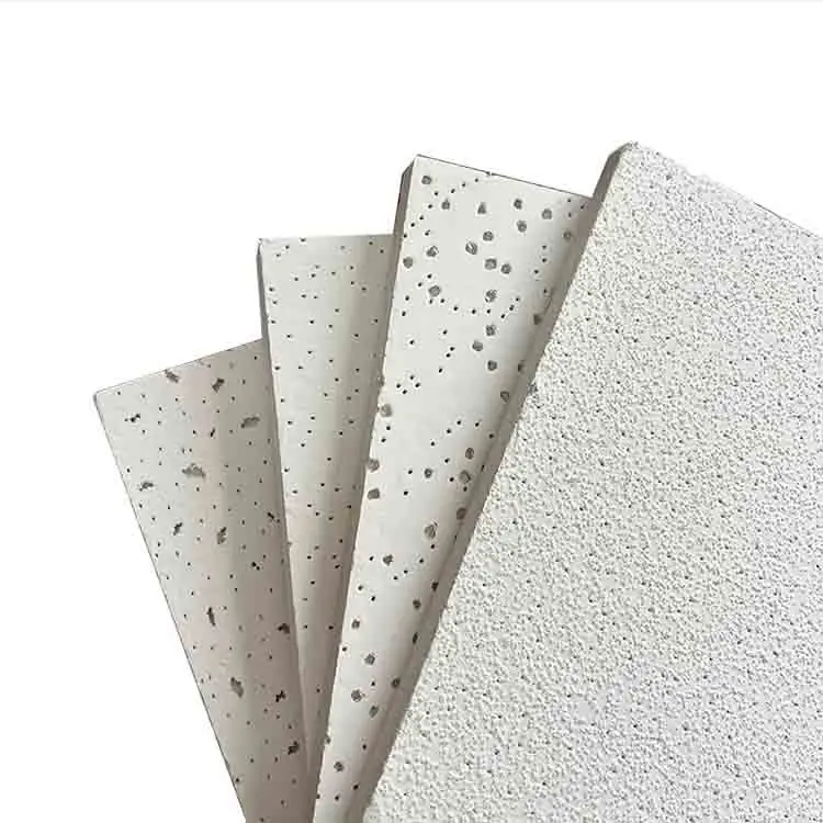 Perforated Mineral Wool Board Acoustic Proof Artistic Ceilings And ...