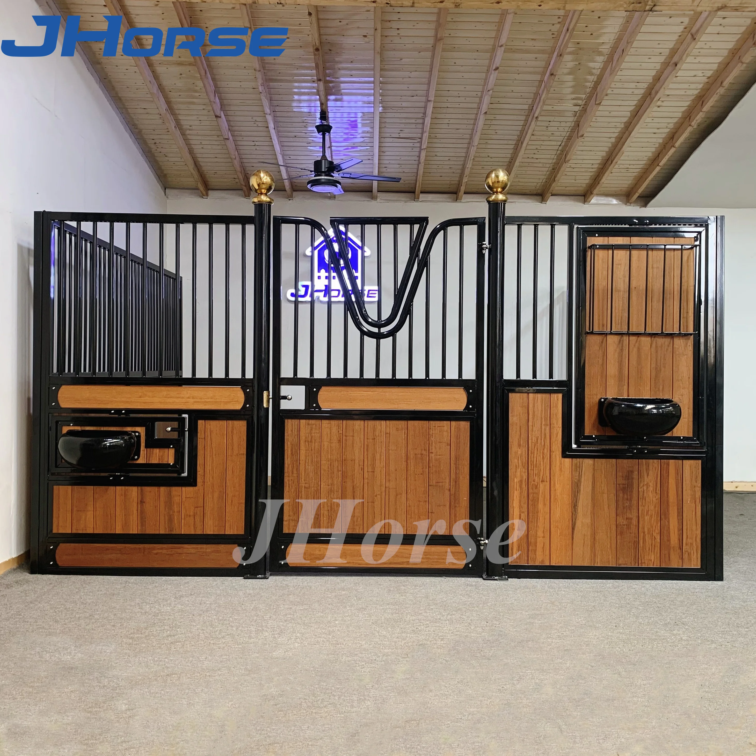 Equestrian Barns - European Style Horse Stall Fronts
