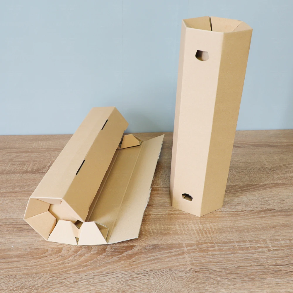 Portable Round Folding Box Custom Print Colour Cardboard Packaging ...