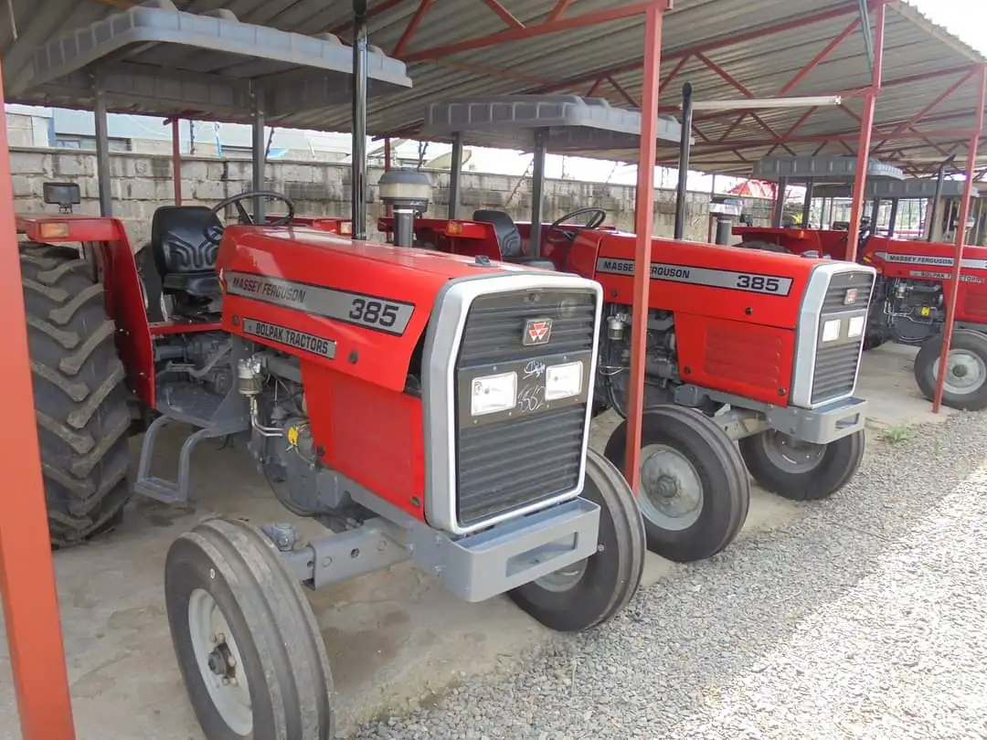 Massey Ferguson MF 385 2wd - 85HP Tractor with Disc Plough