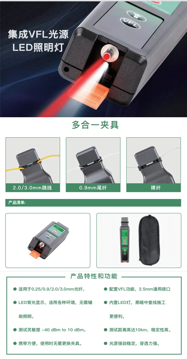 Vfl Optical Fiber Identifier Red Light - Buy Vflooptical Fiber ...