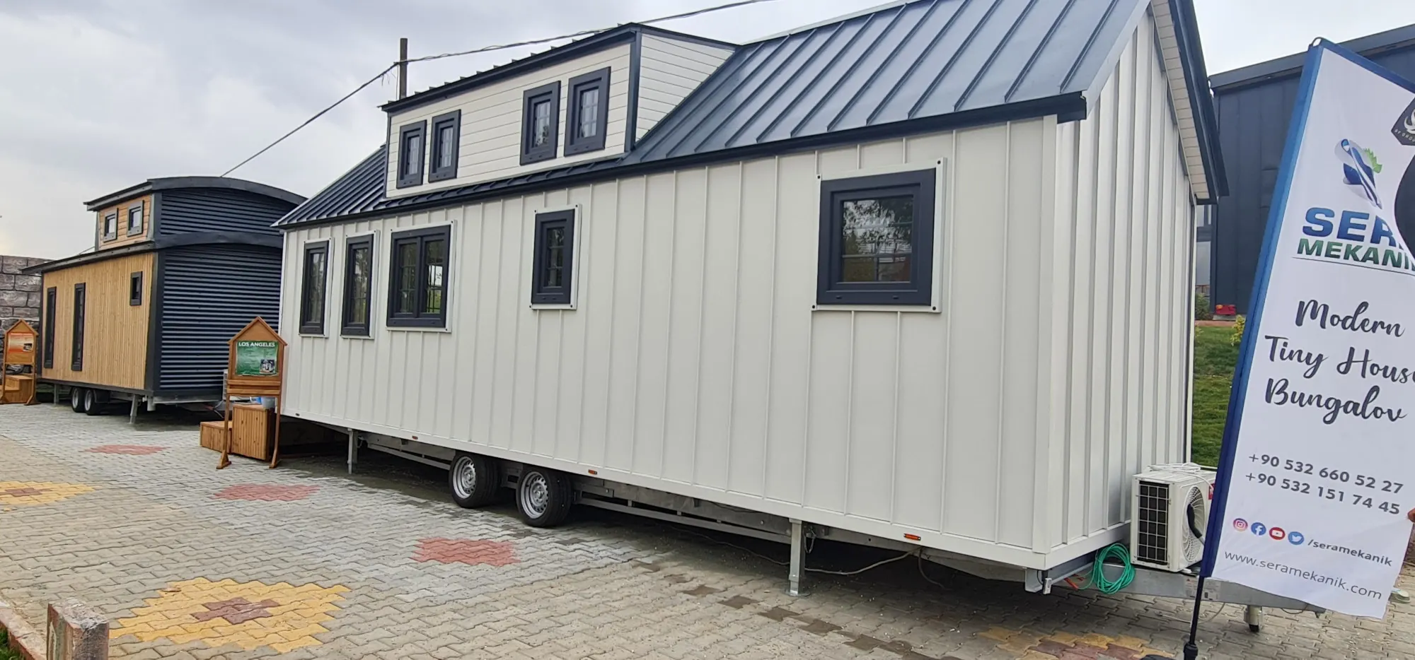 Tiny House Portable House English Style For Caravan Fire Proof Factory ...