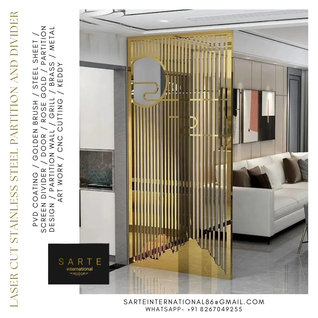 Customizable Rose Gold Partition Design by Sarte INERNATIONAL