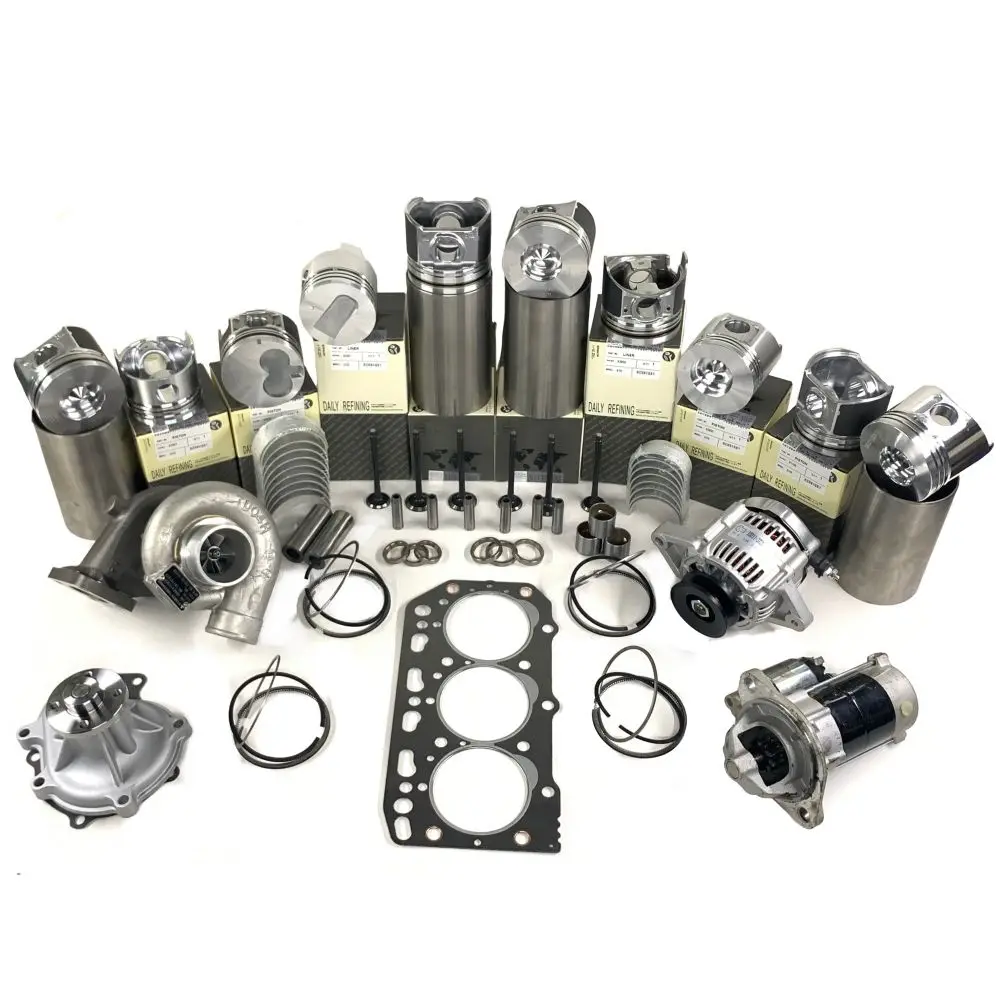 heli forklift parts 2l 2z 3l 3z 4y for toyota forklift parts engine rebuild kit piston kit liner ...
