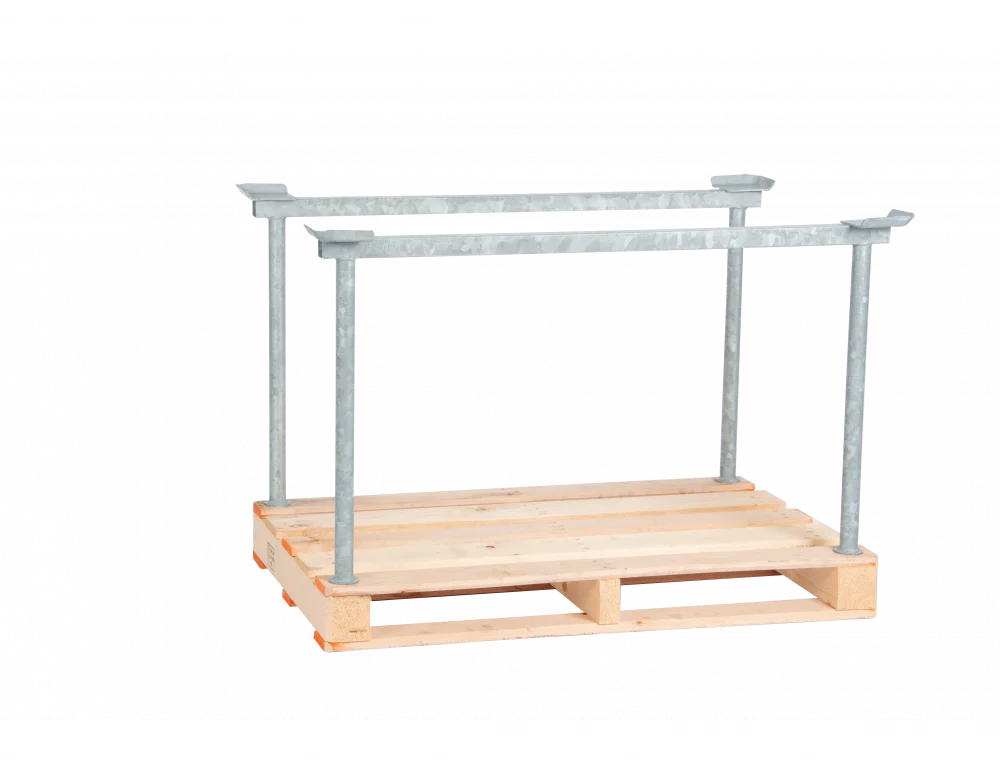 Tubular Stirrup Pallet With Hollow Rivets System Pallet With Tubular ...
