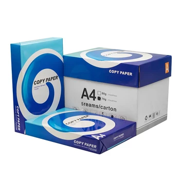A4 White Sheet Copy Paper 60gsm 70gsm 80gsm Uncoated Woodfree Offset ...