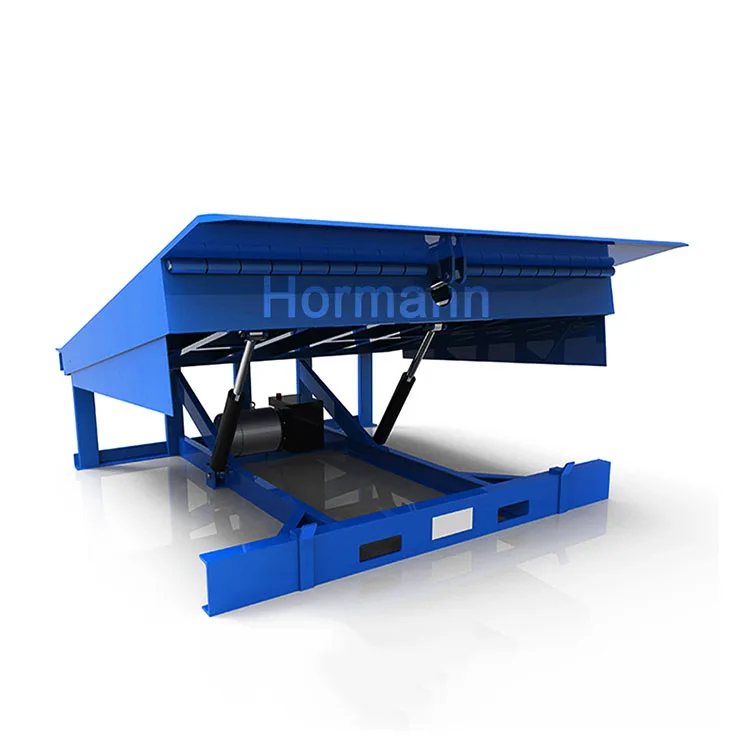 Electro-hydraulic Unloading Dock Leveller Container Unloading Ramp ...