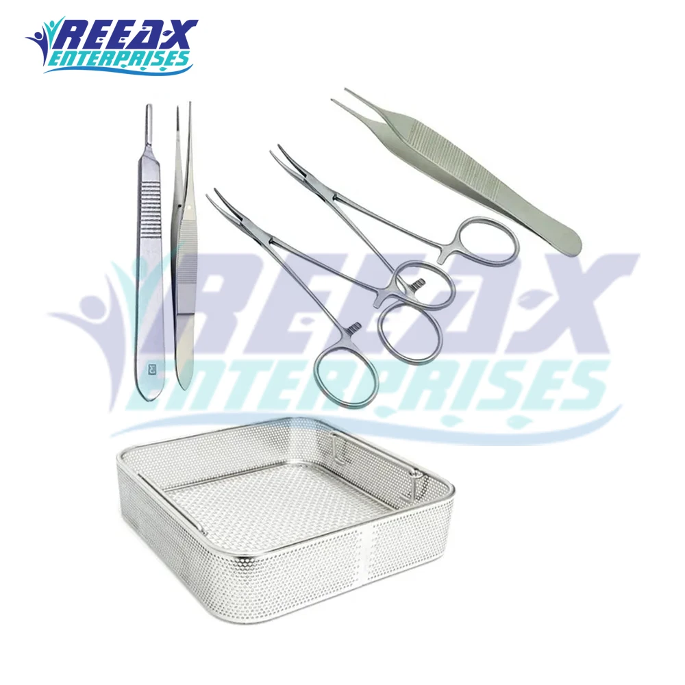 Stainless Steel Surgery Set Basis Of Surgery Instruments Wound Dressing ...