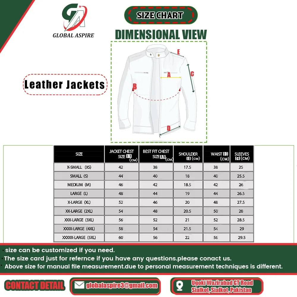 Stand Collar Men Leather Jacket Wholesale Plus Size Leather Jacket ...