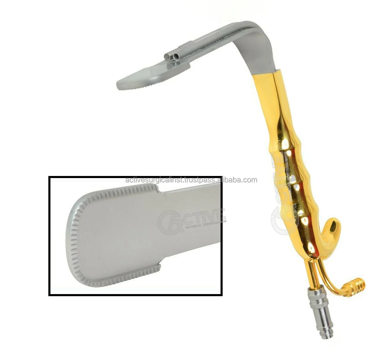 Professional Epstein Abdominoplasty Retractor With Fiber Optic Suction ...