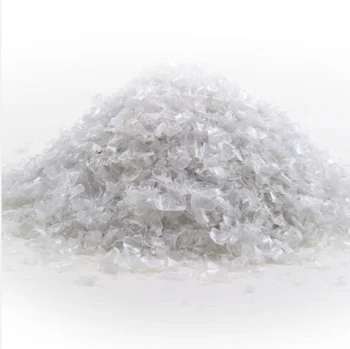 Fiber Grade Pet Flakes/ Polyethylene Terephthalate Plastic Granules Raw ...