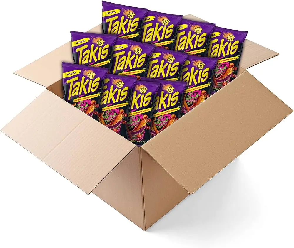 Takis Hot Chili Pepper And Lime Tortilla Chips Individual Packaged ...