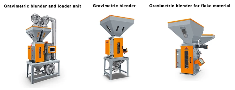 Gravimetric Blender for Plastic Mixing in Injection Molding