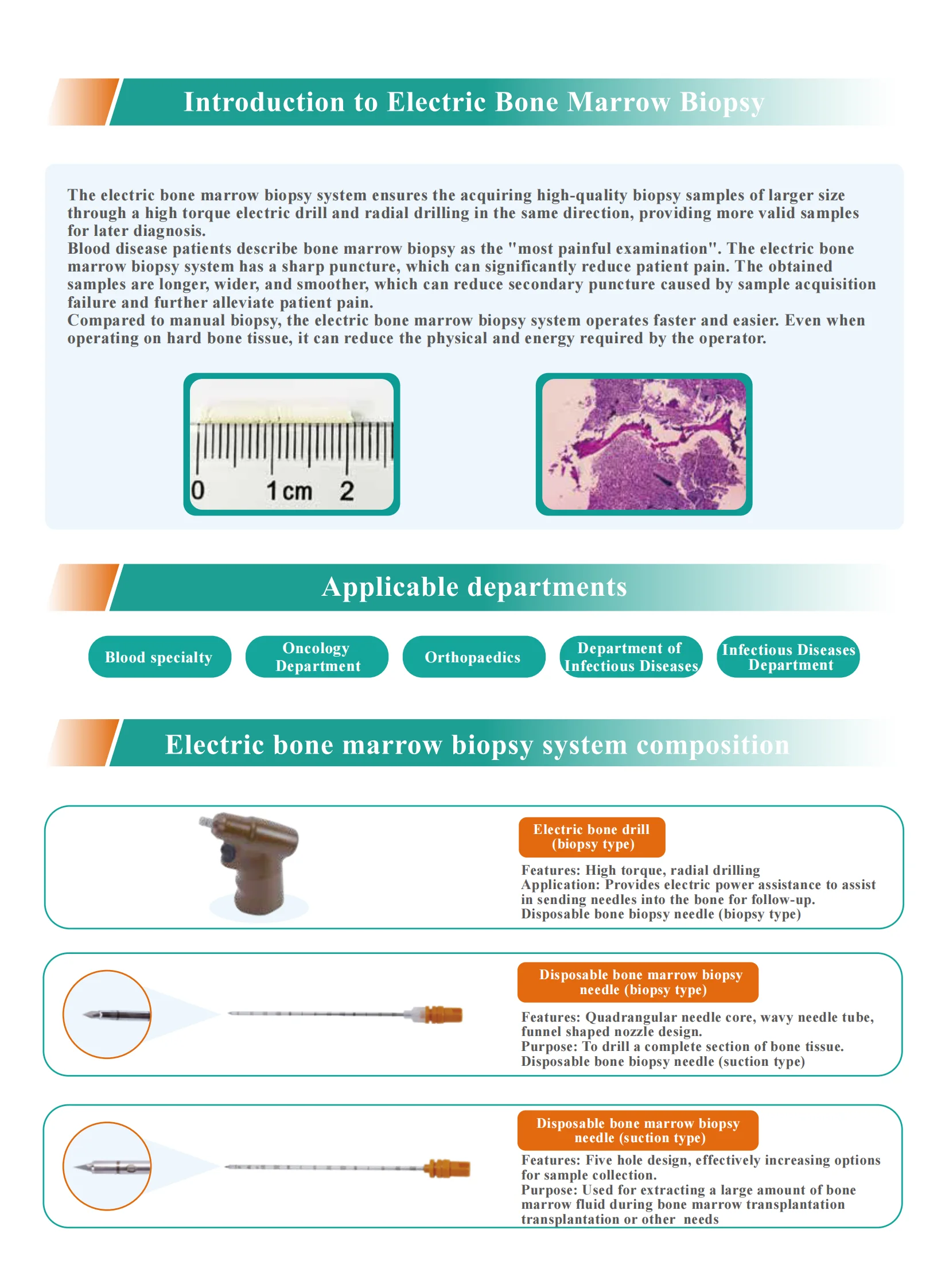 Bone Marrow Biopsy Drill - Precision Surgical Equipment