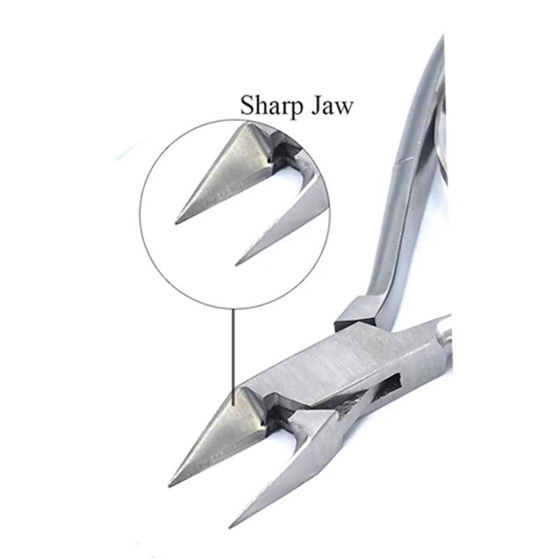 Stainless Steel Nail Clipper Ultra Sharp Sturdy Fingernail Toenail Clipper Cutter Straight - Buy ...