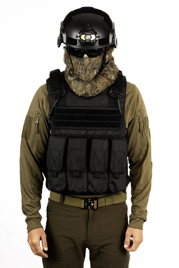 Tactical Vest with Advanced Modular Armor System for Ultimate ...