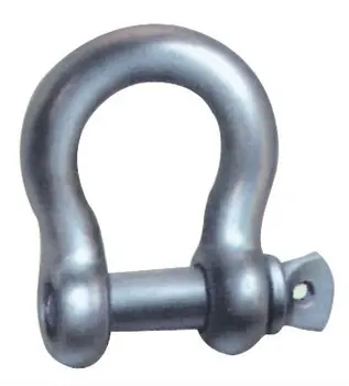 Round Pin Anchor Shackles G-213 High Strength Bow Shackle Bolt Type ...